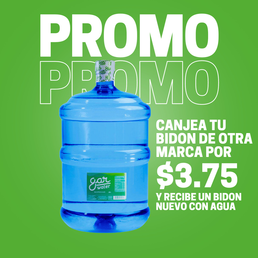 GAR Water - La Mejor Agua de Manabí